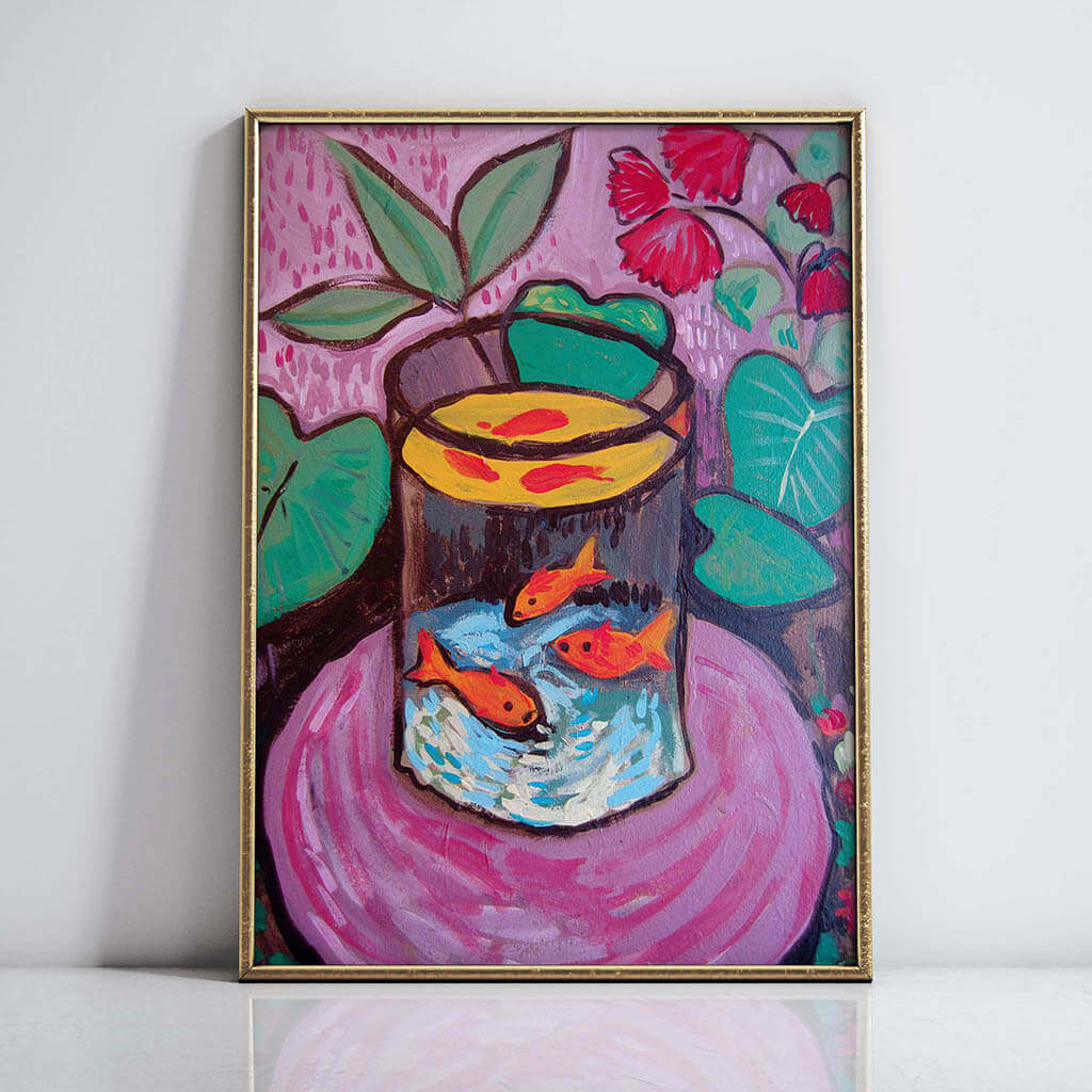 Henri Matisse The Goldfish Wall Art – MangoHoo