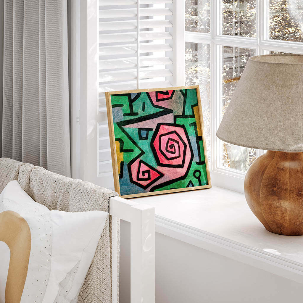 MangoHoo Paul Klee-Heroic Roses 1938-Eclectic Gallery Art-Flower Poste