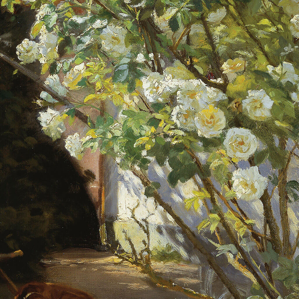Peder Severin Kroyer - Rose Garden Artwork - Printable & Downloadable ...