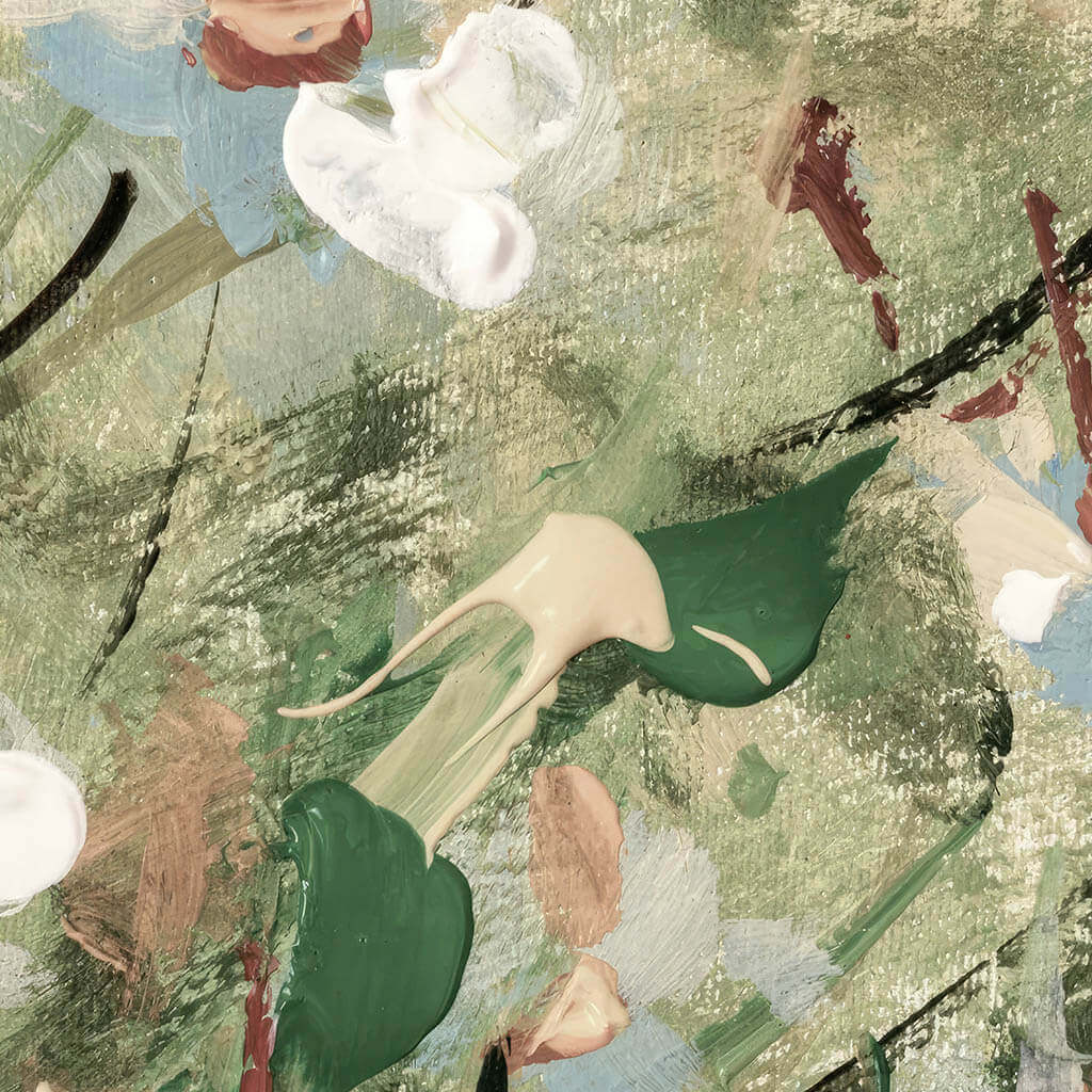 MangoHoo-Flower Field-Flowers Drawing-Flower Paintings-Flower Wall Art