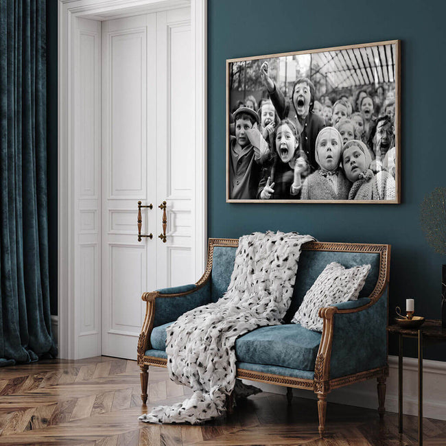 Paris Puppet Theatre Children - 1963 Vintage Photo – MangoHoo