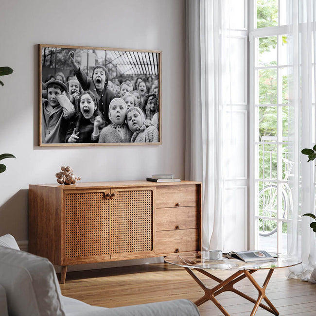 Paris Puppet Theatre Children - 1963 Vintage Photo – MangoHoo